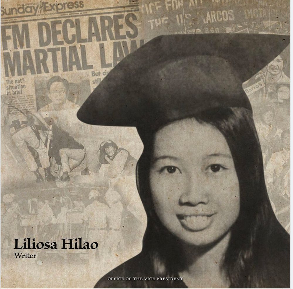 The Philippine Reporter - LILIOSA HILAO: First female casualty and ...