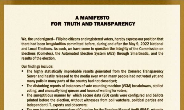 The Philippine Reporter - A Manifesto for Truth and Transparency