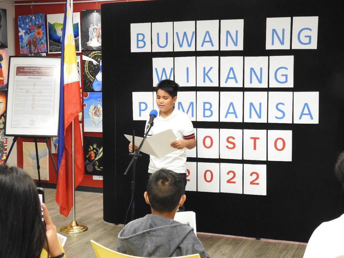 The Philippine Reporter - Buwan Ng Wikang Pambansa celebrated with readings