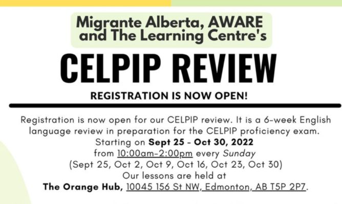 The Philippine Reporter - Free CELPIP Review Sessions