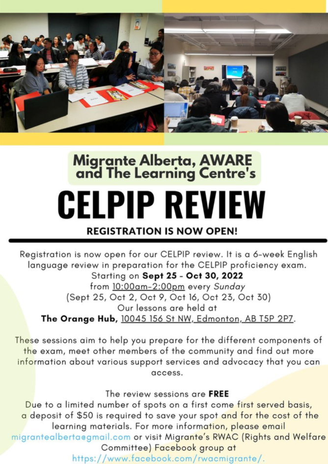 The Philippine Reporter - Free CELPIP Review Sessions